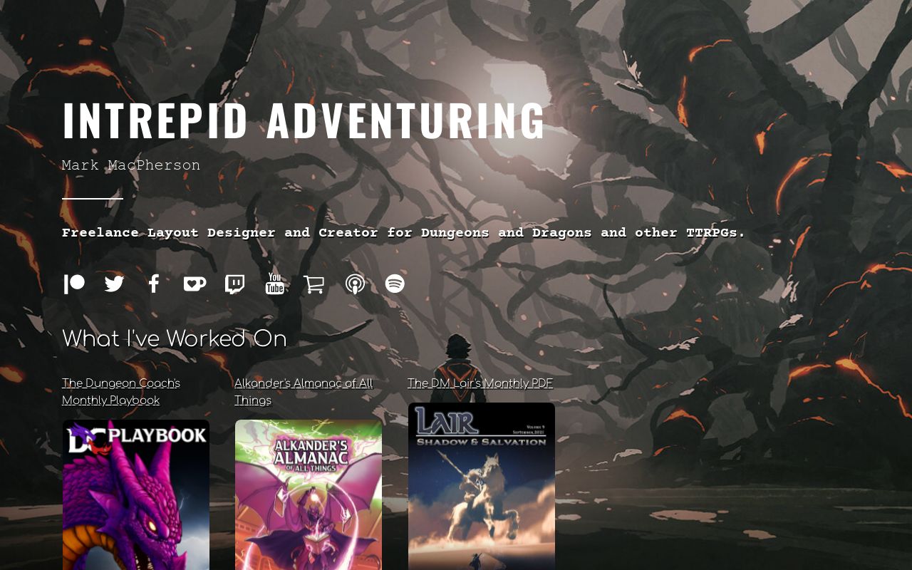 Intrepid Adventuring